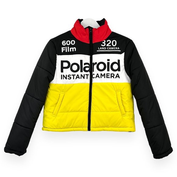 Polaroid | Jackets & Coats | Nwt Polaroid X Forever 2 Black White ...